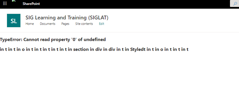Error while accessing the CustomLearningAdmin.aspx page · Issue #253 · SharePoint/sp ...