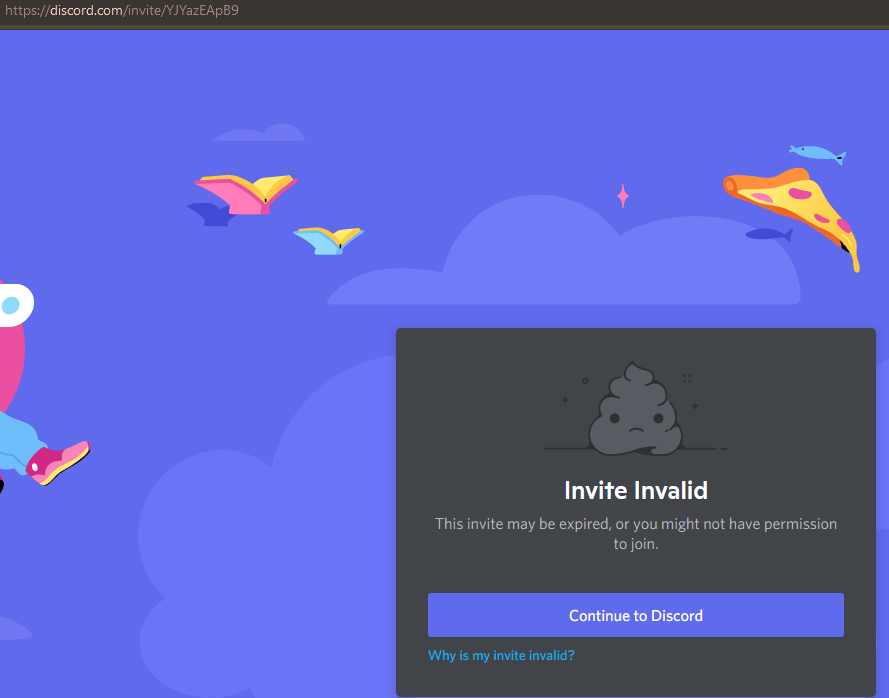 Discord Invite Link is invalid/expired · Issue #1245 · gorilla-devs ...