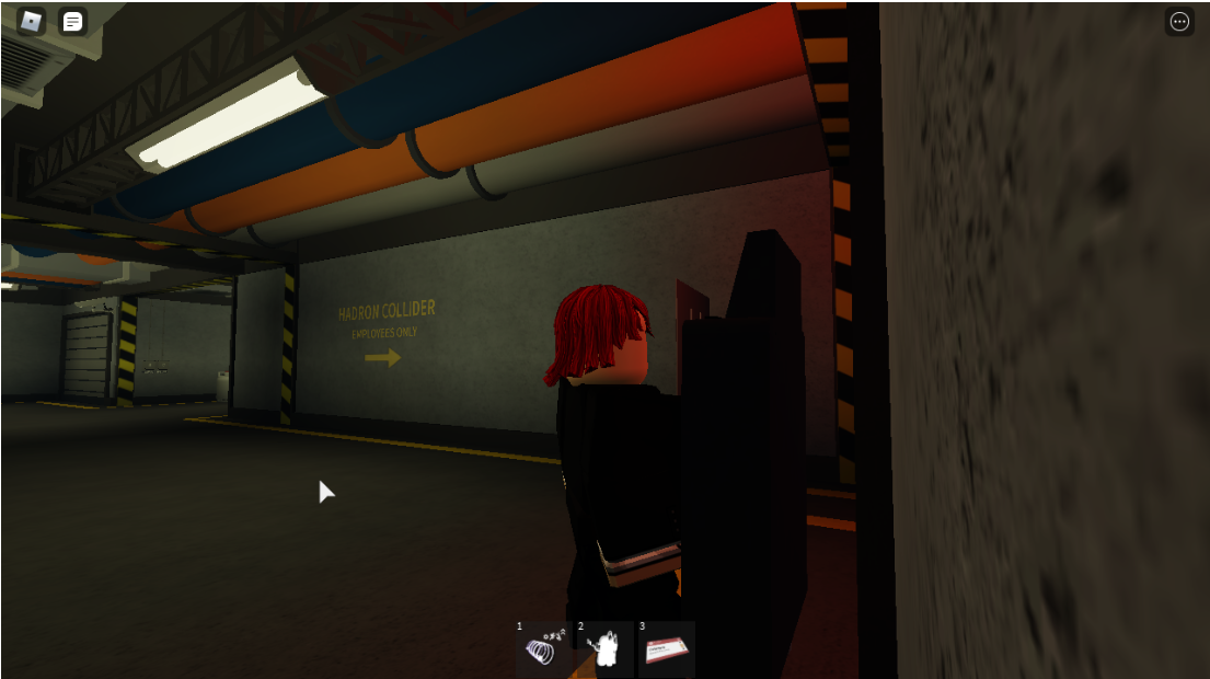 [BUG] Some of the keycard readers on the double door is not at the wall ...