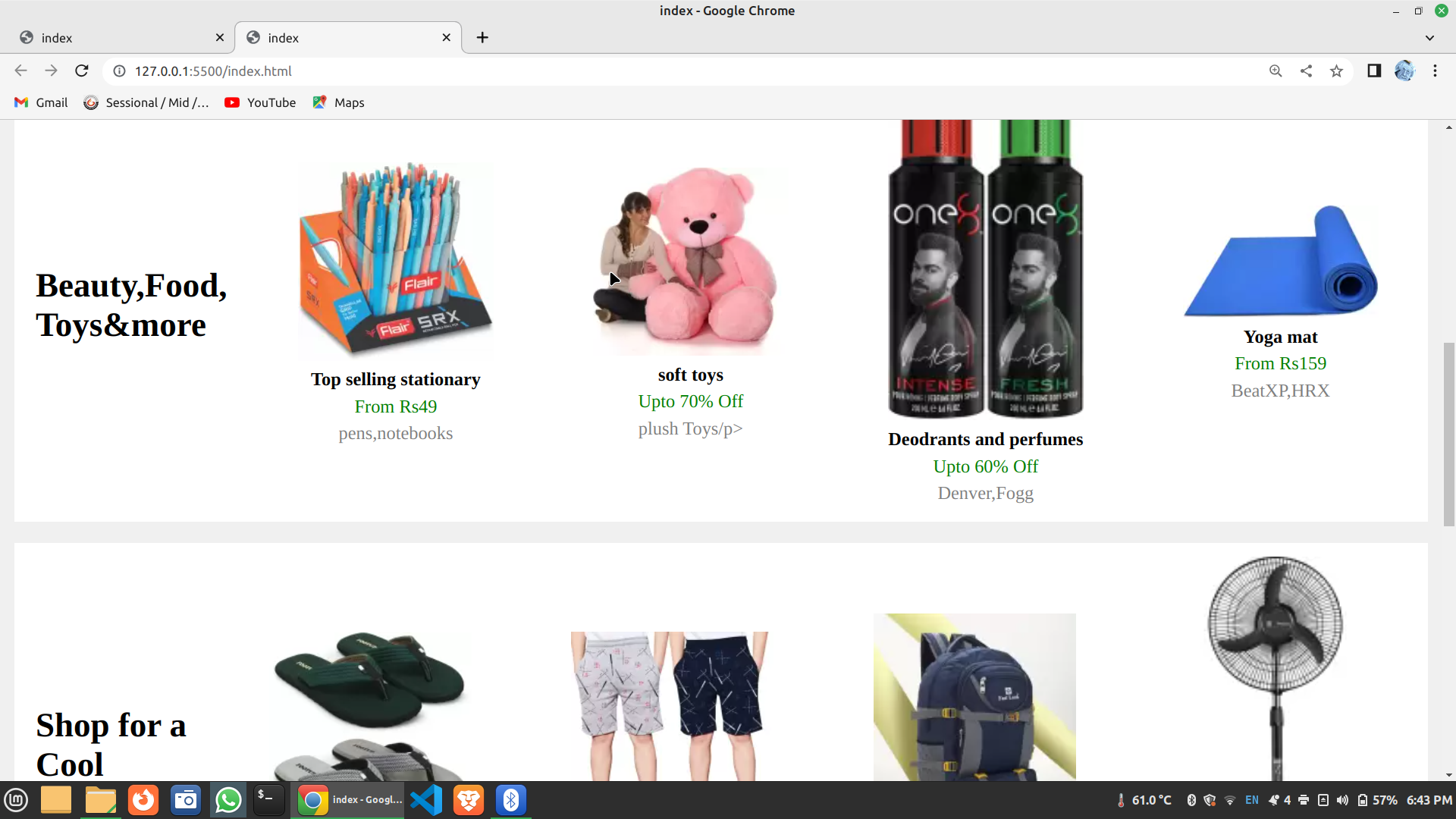 GitHub - Kunalwaldia8/FlipkartClone-Homepage