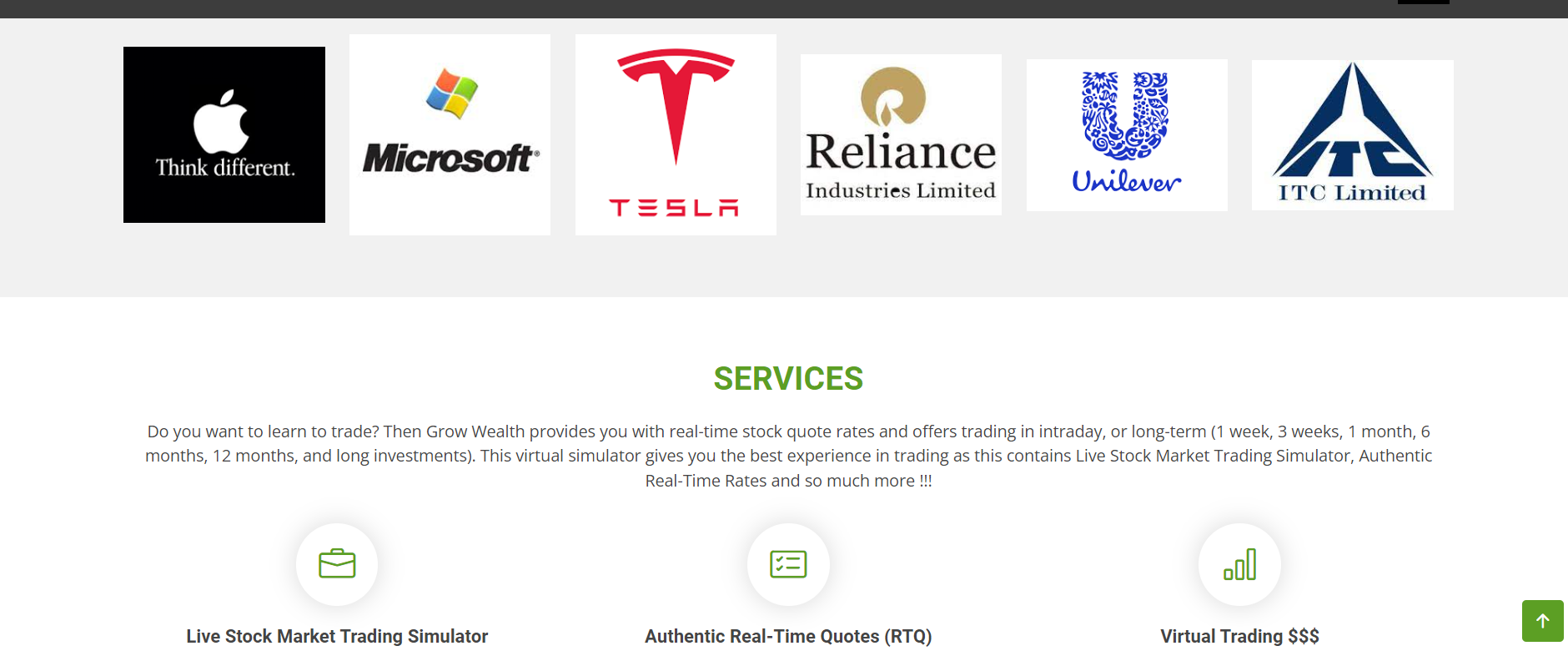 GitHub - RVaishnavi-999/Grow-Wealth: Virtual Stock Trading Platform for ...