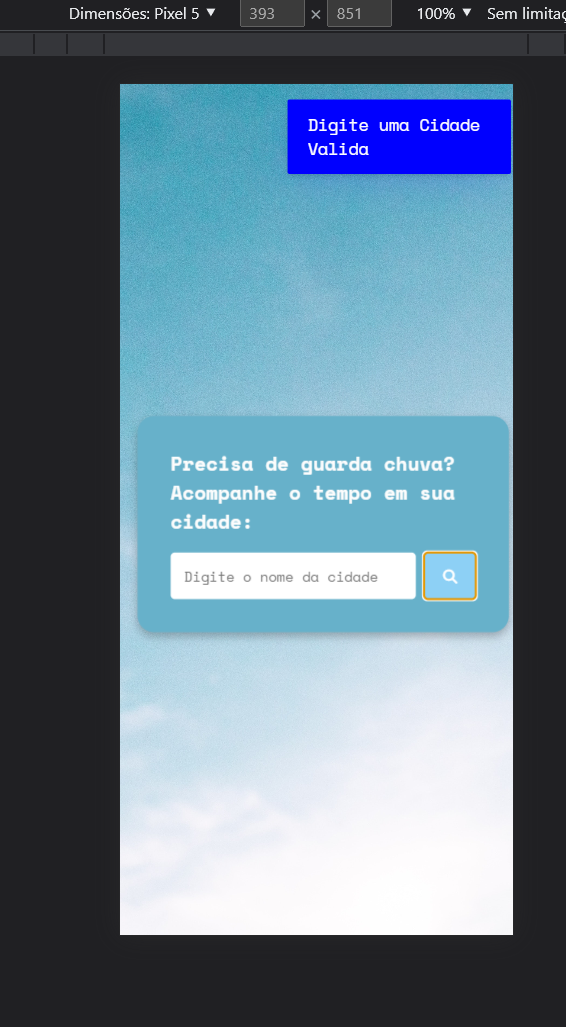 GitHub - JulioSilvaa/Clima: Projeto consiste em mostrar a temperatura atual de uma cidade ...