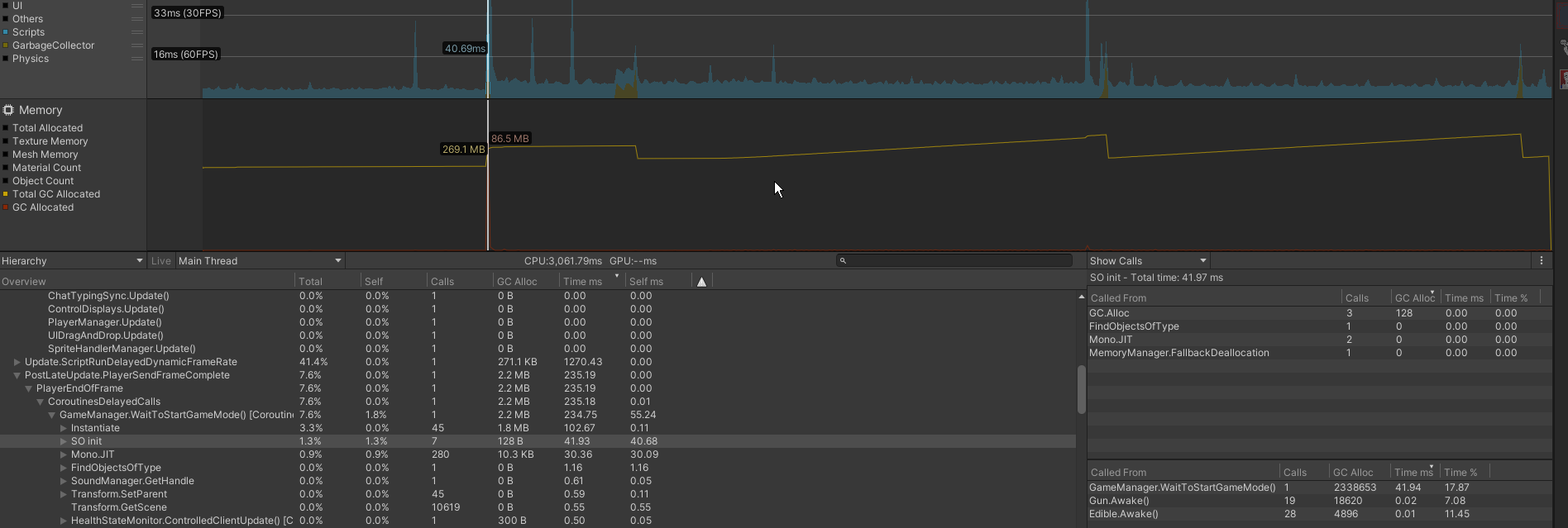 ScriptableObject Singletons causing slight frame hitch when it tries to ... ScriptableObject Singletons causing slight frame hitch when it tries to ...