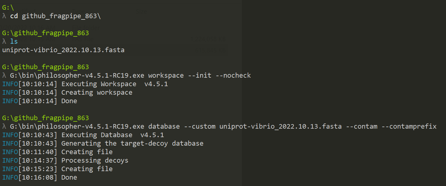 error while adding decoys to a database · Issue #863 · Nesvilab/FragPipe · GitHub