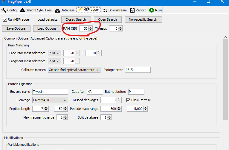 Java error · Issue #123 · Nesvilab/FragPipe · GitHub