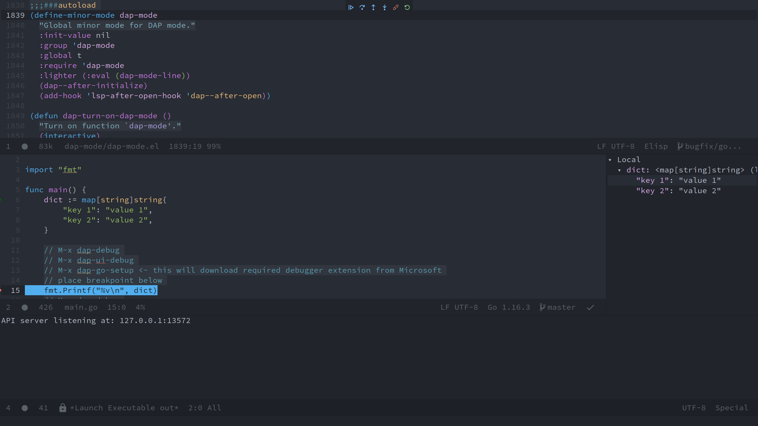 Cannot See Go Map In Local Variables · Issue 399 · Emacs Lspdap Mode · Github