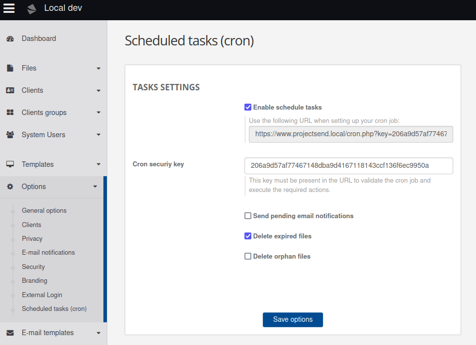 (Auto) Delete expired files · Issue #804 · projectsend/projectsend · GitHub