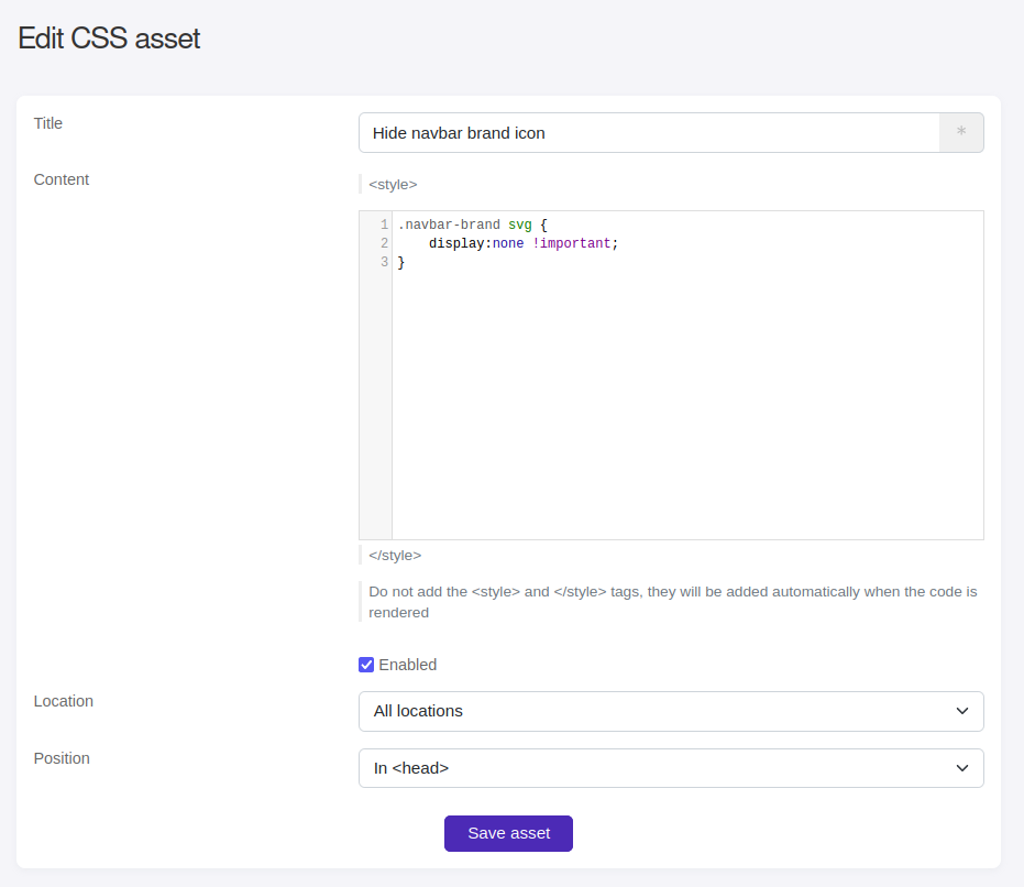 Remove logo in navbar · Issue #1142 · projectsend/projectsend · GitHub