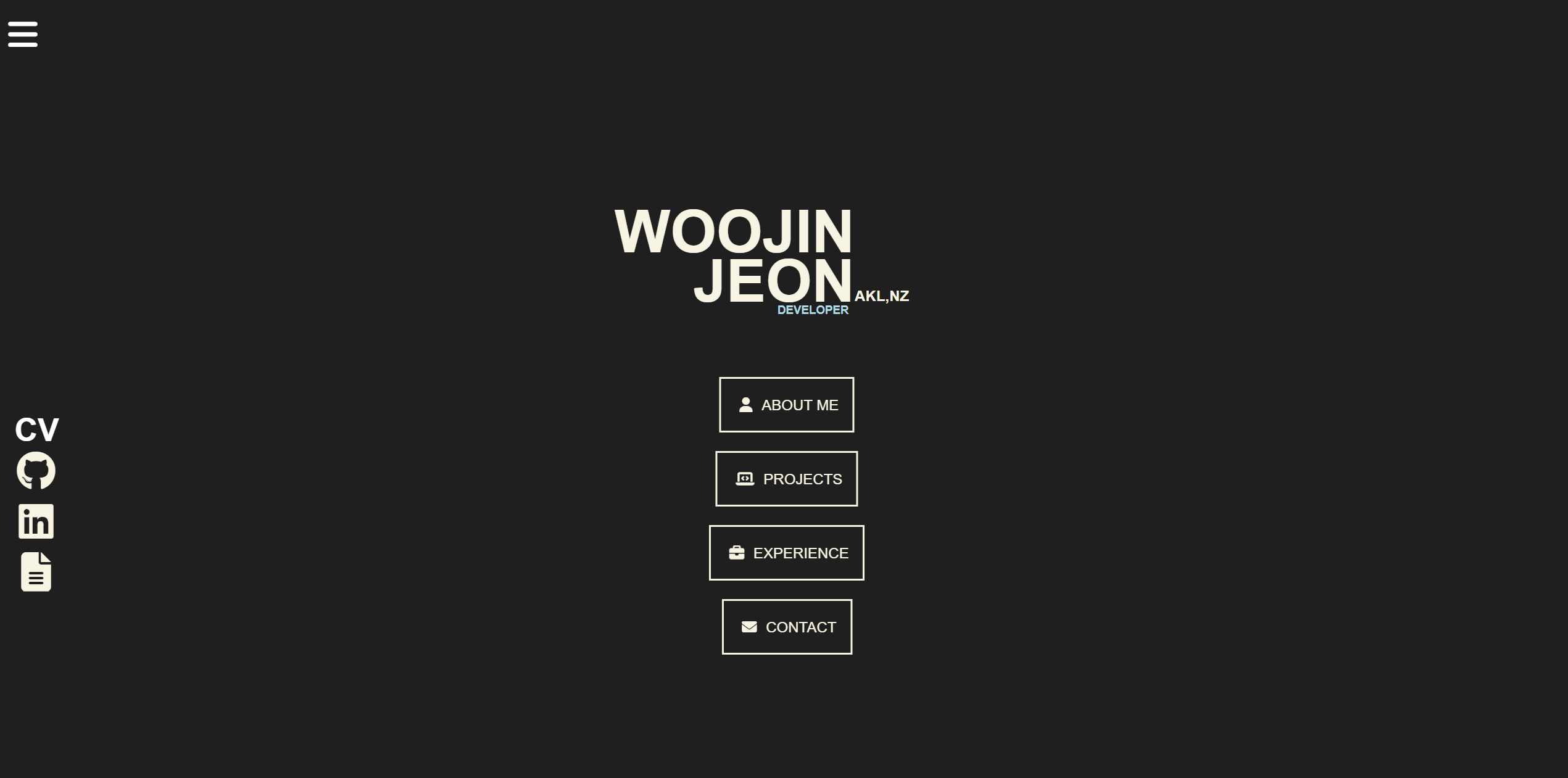 GitHub - Woojinnz/portfolio: Website containing my portfolio. HTML/CSS/JavaScript