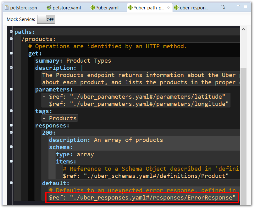 Better validation message for unexpected object type for $ref properties · Issue #354 · RepreZen ...