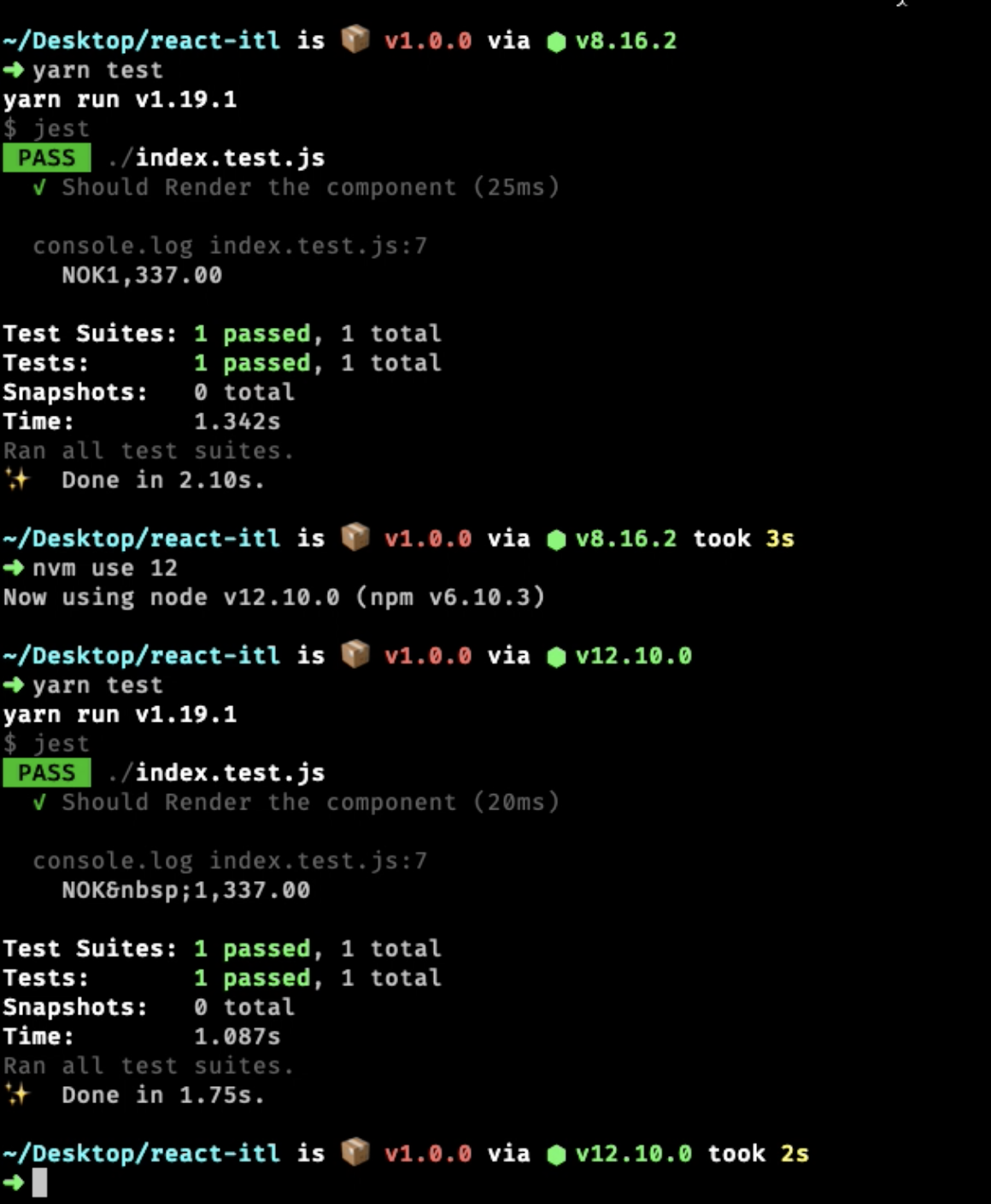 Random Space In Formattednumber Appears When Using Node 12 · Issue 1505 · Formatjsformatjs