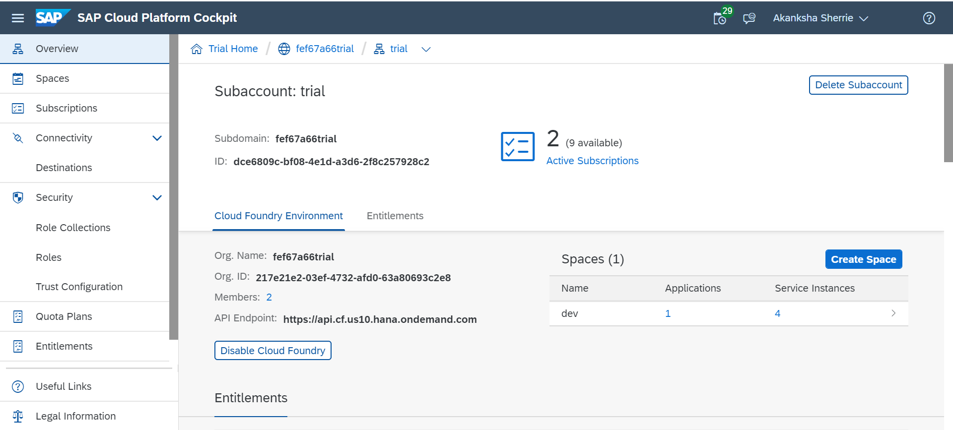 Create An Sap Cloud Platform Abap Environment Trial User · Issue 5679 · Sap Tutorialstutorials