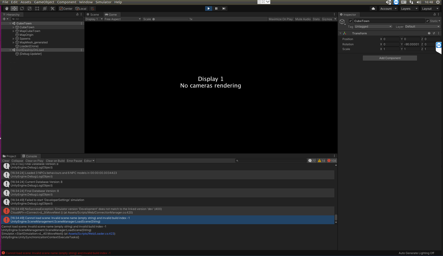 I cannot play CubeTown on Unity · Issue #1595 · lgsvl/simulator · GitHub