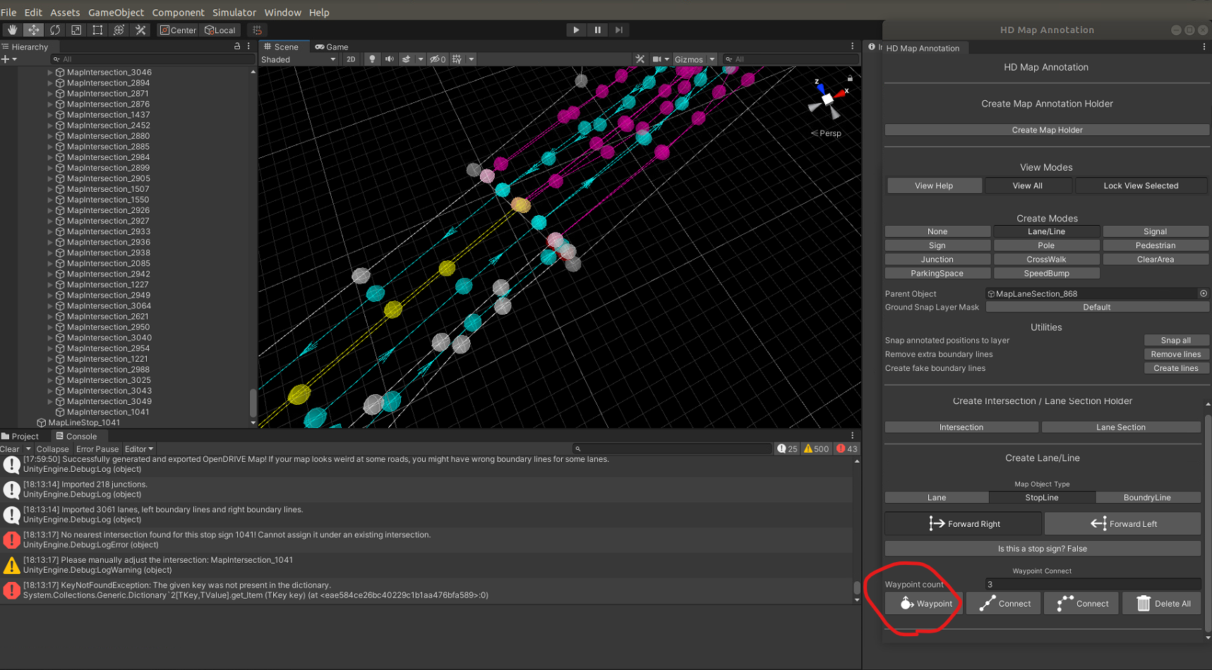 Error when importing / exporting HD Map · Issue #1752 · lgsvl/simulator · GitHub