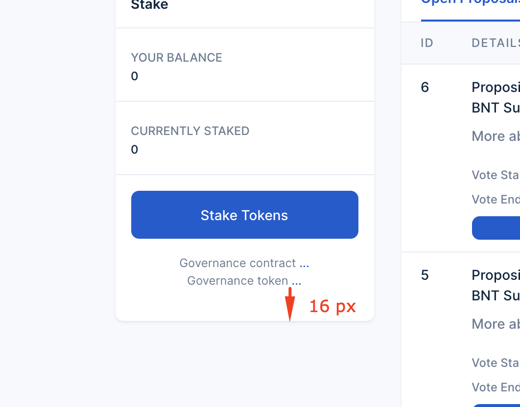 Governance UI fixes · Issue #268 · bancorprotocol/webapp · GitHub