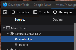 Tampermonkey doesn't run on Google News unless I hard refresh · Issue #1632 · Tampermonkey ...