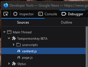 Tampermonkey doesn't run on Google News unless I hard refresh · Issue #1632 · Tampermonkey ...