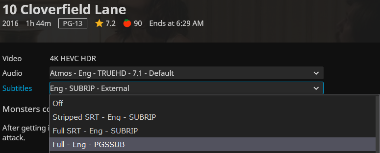 [Issue]: Subtitle download settings ignore library setting "Skip if the video already contains ...