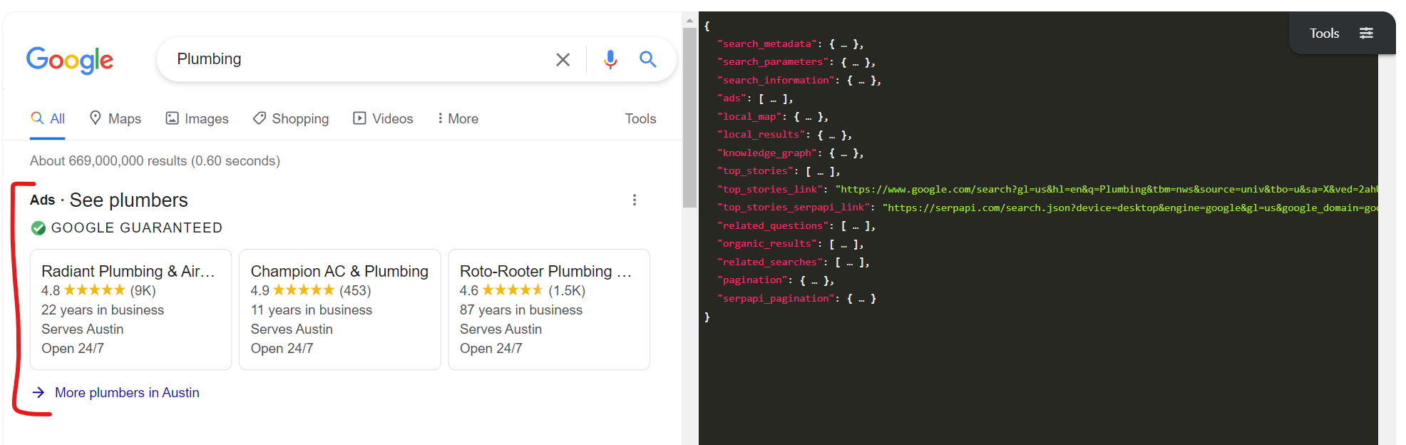 [Google Local Ads Results API] Not extracting local ads · Issue #403 · serpapi/public-roadmap ...
