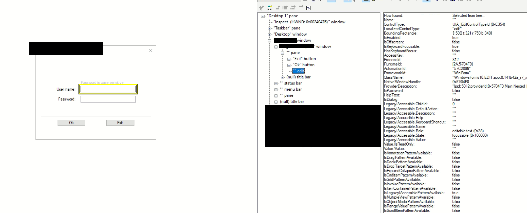 How to get the element of the second text box with the same name with complicated xpath using ...