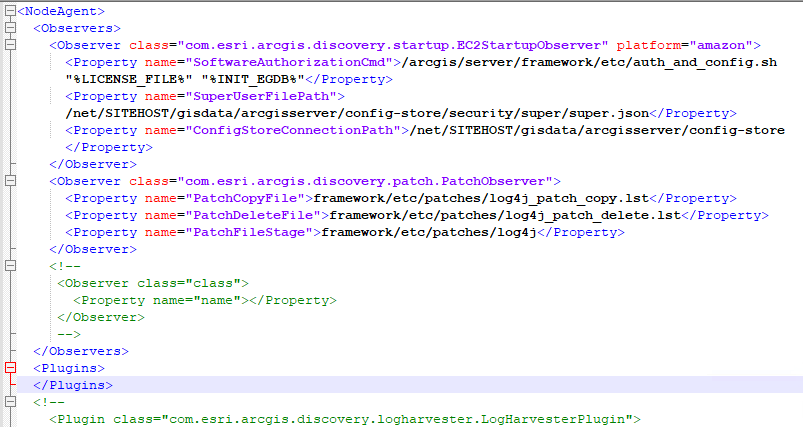 ArcGIS Server Site configuration fails when there is a collection in ...