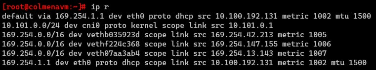 Calico uses the link-local ip address for traffic going from host to the pod · Issue #6640 ...