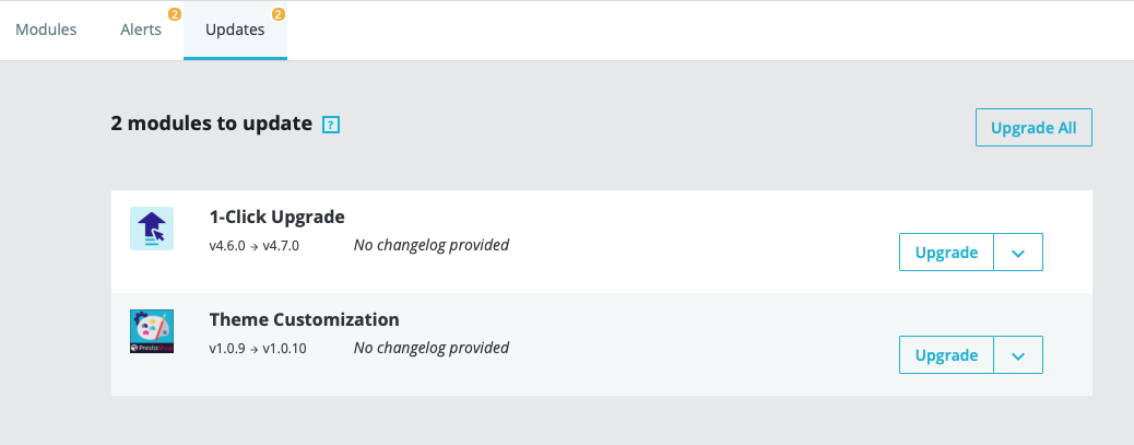 When I Upgrade Modules Exception Thrown By Module Autoupgrade On Upgrade · Issue 13611