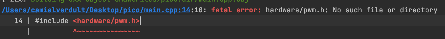 hardware/pwm.h: No such file or directory · Issue #217 · raspberrypi/pico-sdk · GitHub