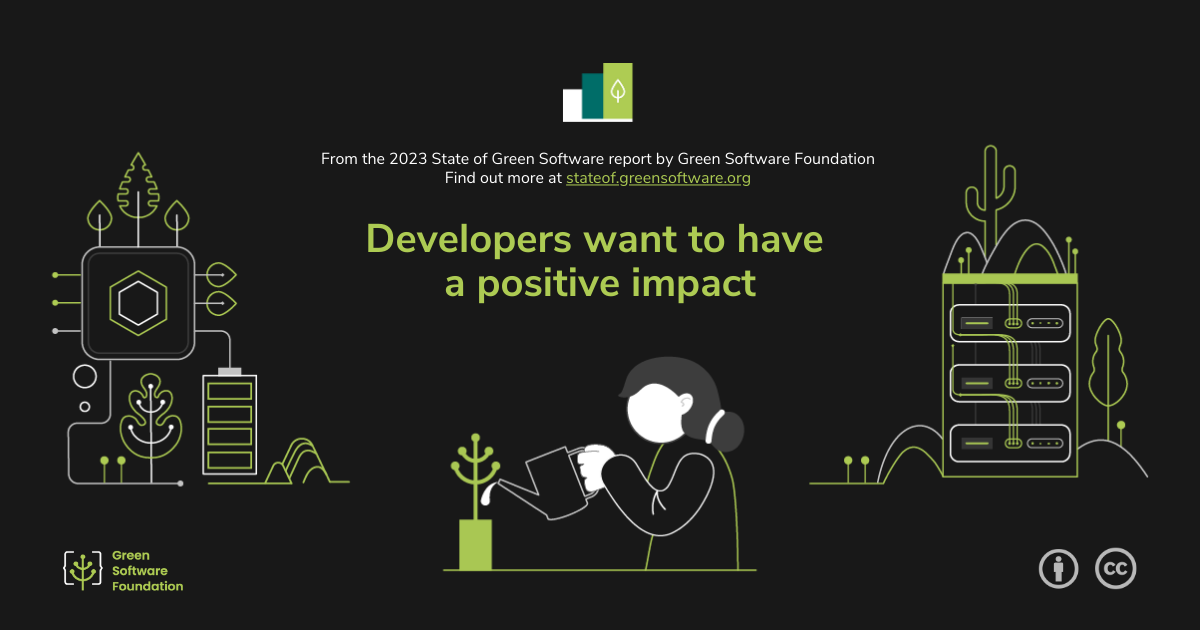 Insight 14: Developers want to have a positive impact · Issue #110 · Green-Software-Foundation ...