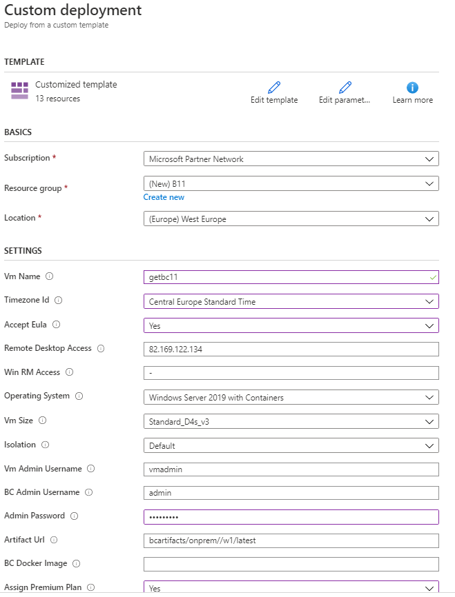 Error in log when deploying ARM template · Issue #1206 · microsoft/navcontainerhelper · GitHub