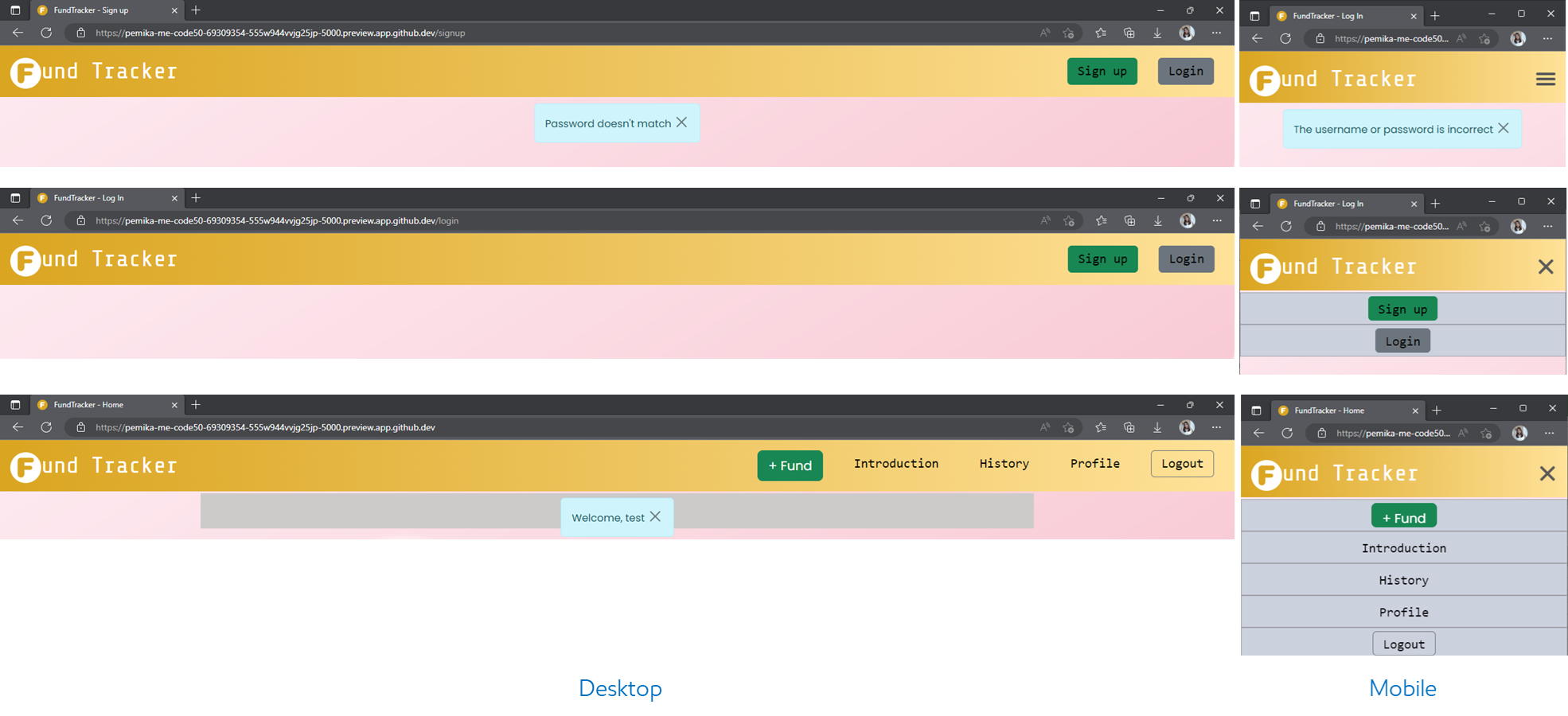 GitHub - pemika-me/Fund_Tracker: CS50x Final Project