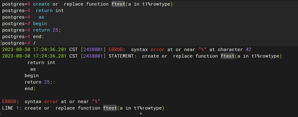 PL/iSQL not support %rowtype · Issue #475 · IvorySQL/IvorySQL · GitHub