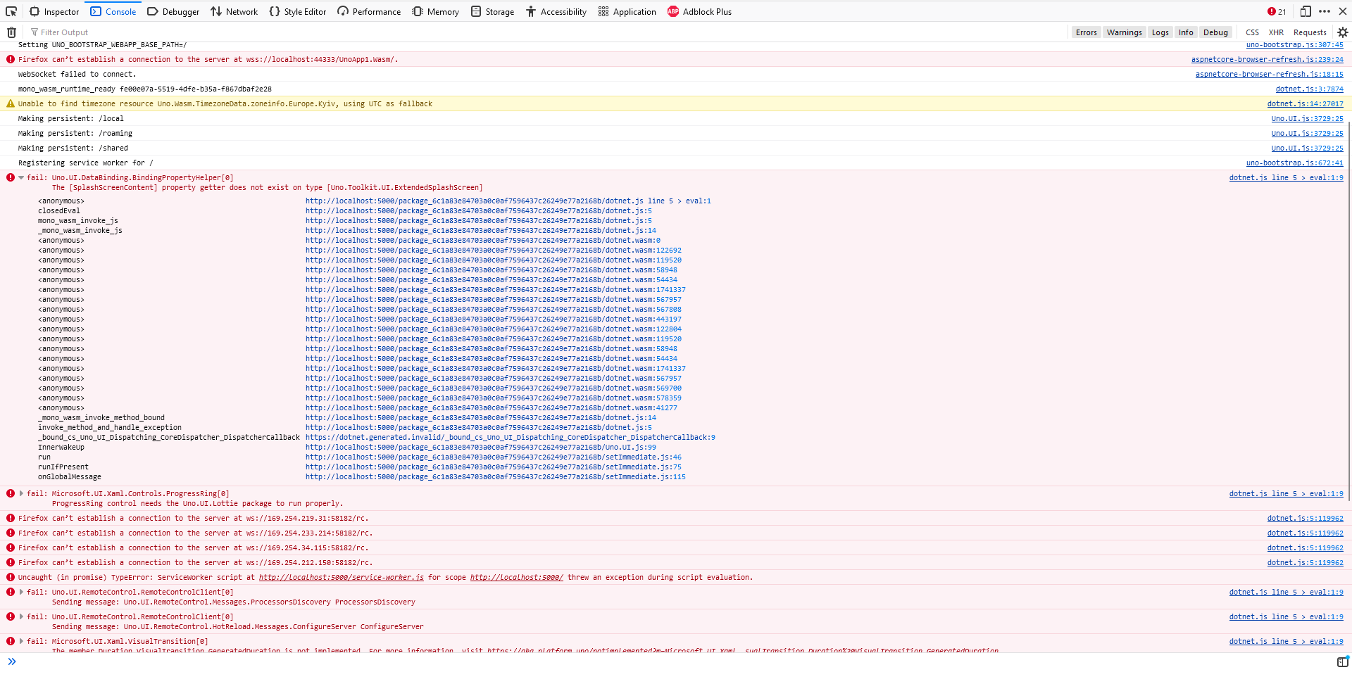 [WASM] [net-8] Navigation does not work · unoplatform uno · Discussion #13030 · GitHub