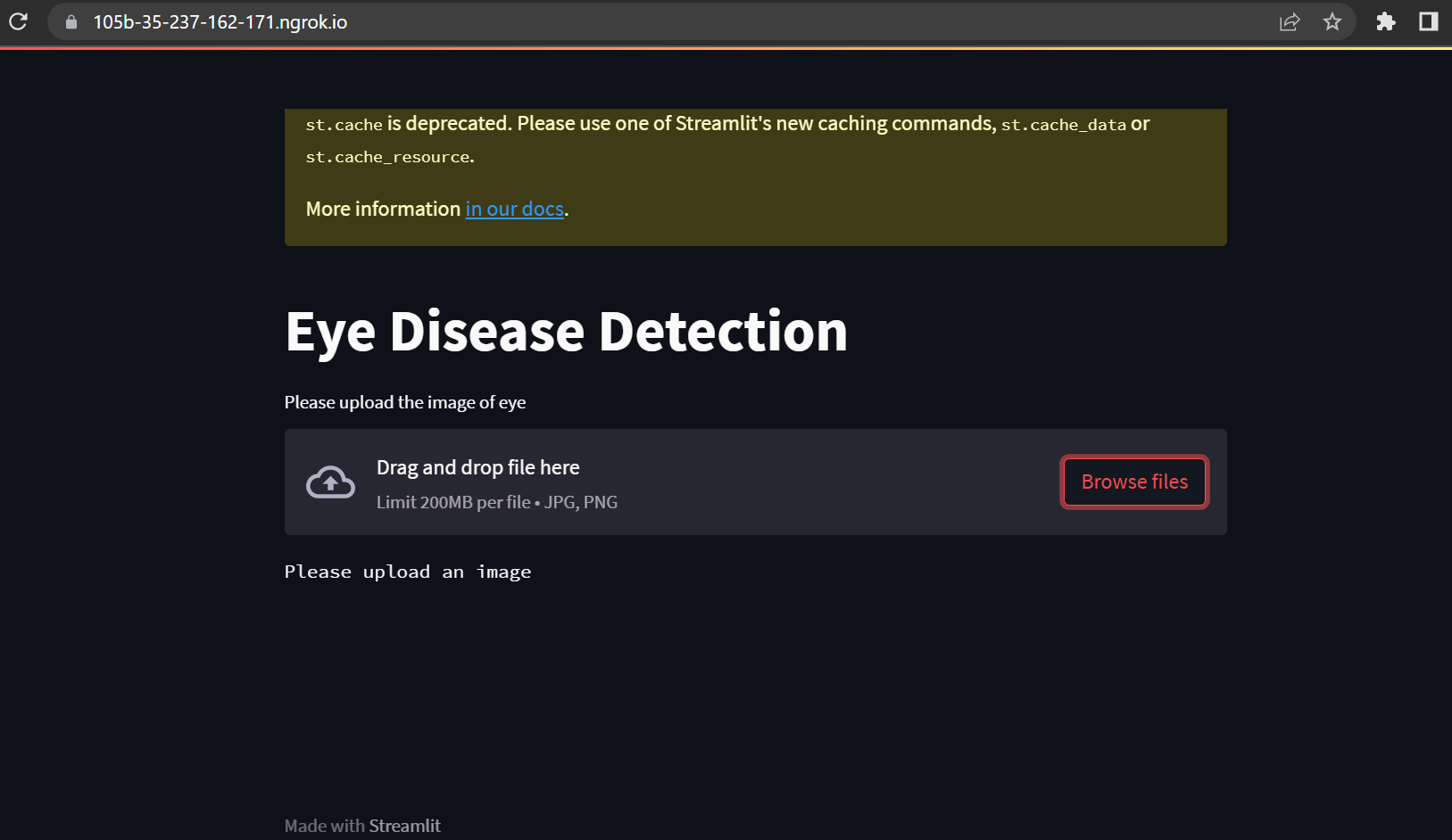 GitHub - ishivamsharma/eye_disease_detection
