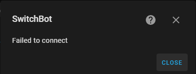 Switchbot integration error: failed to connect · Issue #70262 · home-assistant/core · GitHub