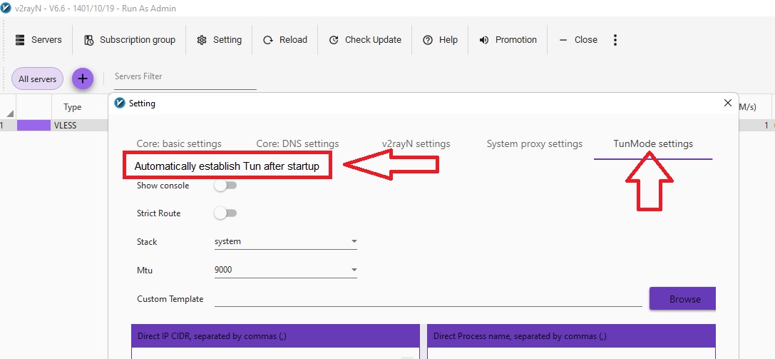 (Tun mode)Tunnel is turned off after restart system or app V2rayN · Issue #3035 · 2dust/v2rayN ...