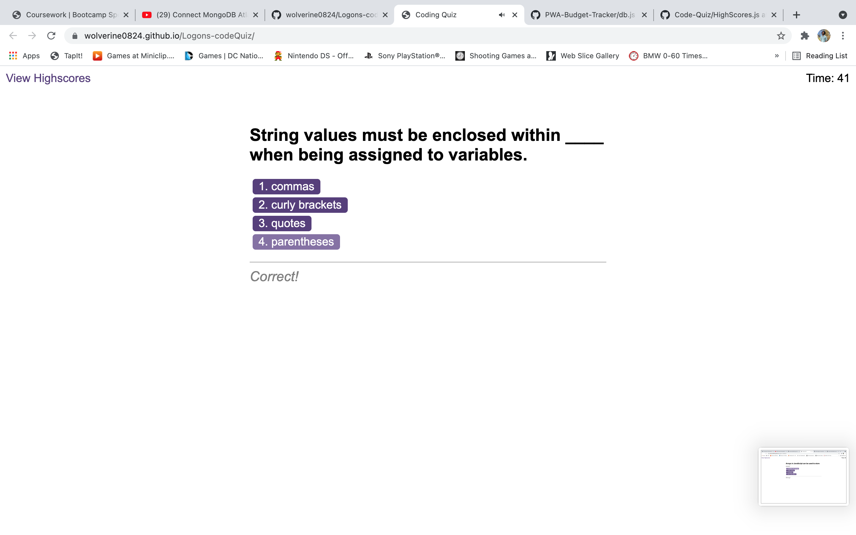 GitHub - wolverine0824/Logons-codeQuiz