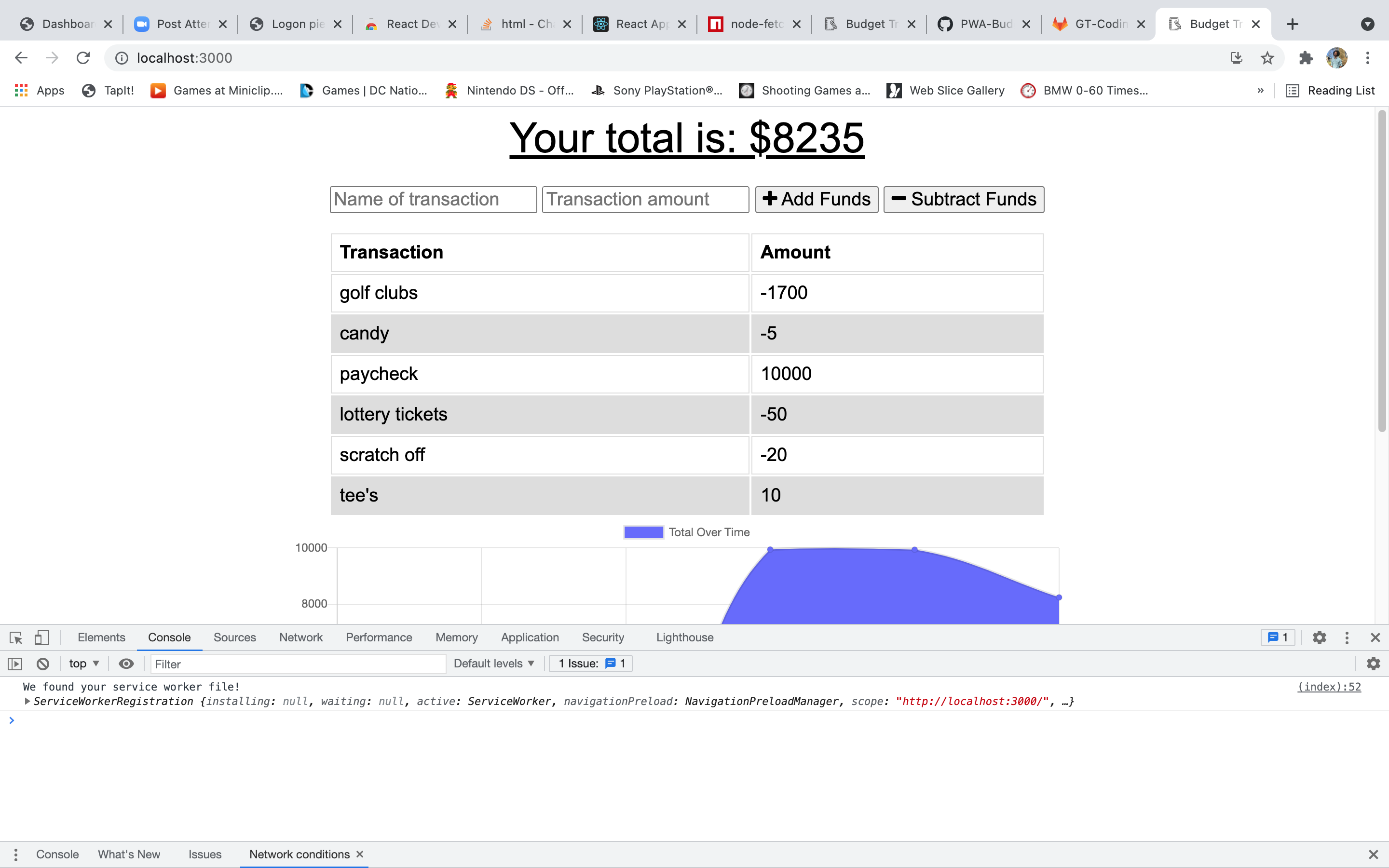 GitHub - wolverine0824/online-offline-buget-tracker