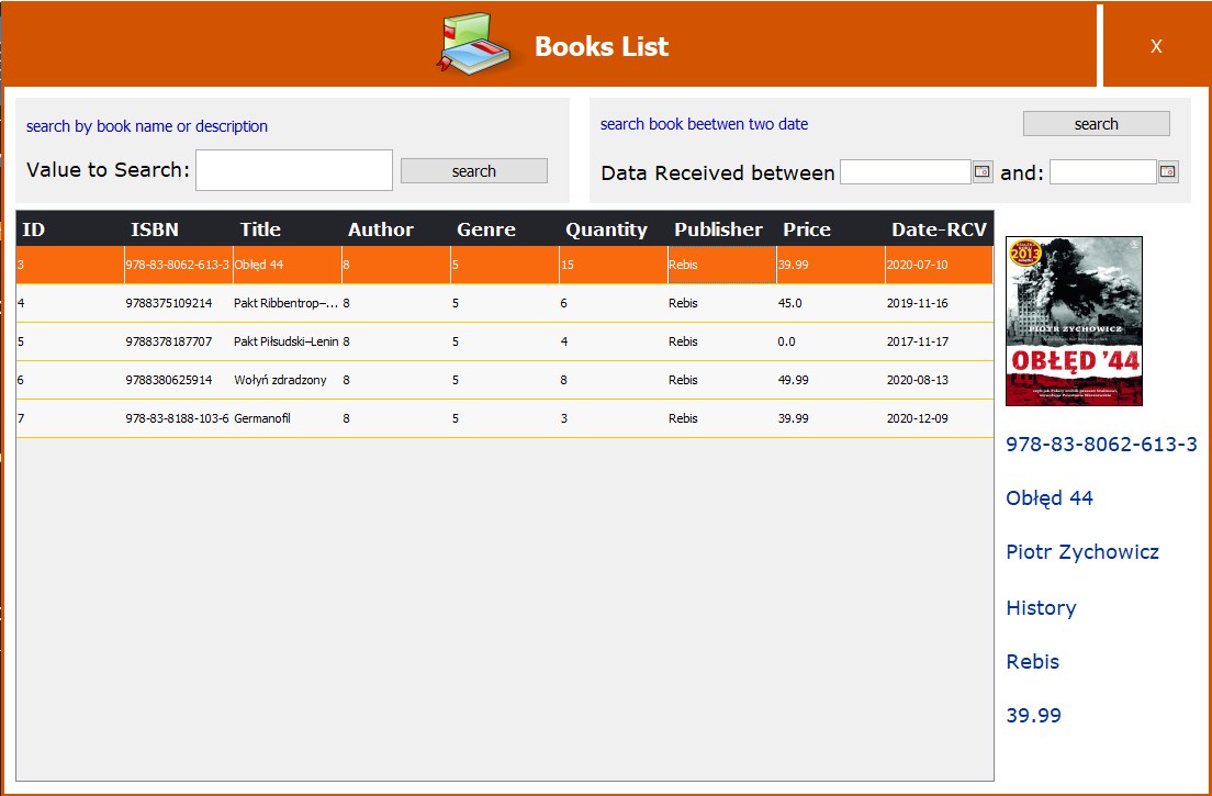 GitHub - patrykosak/LibraryManagementSystem