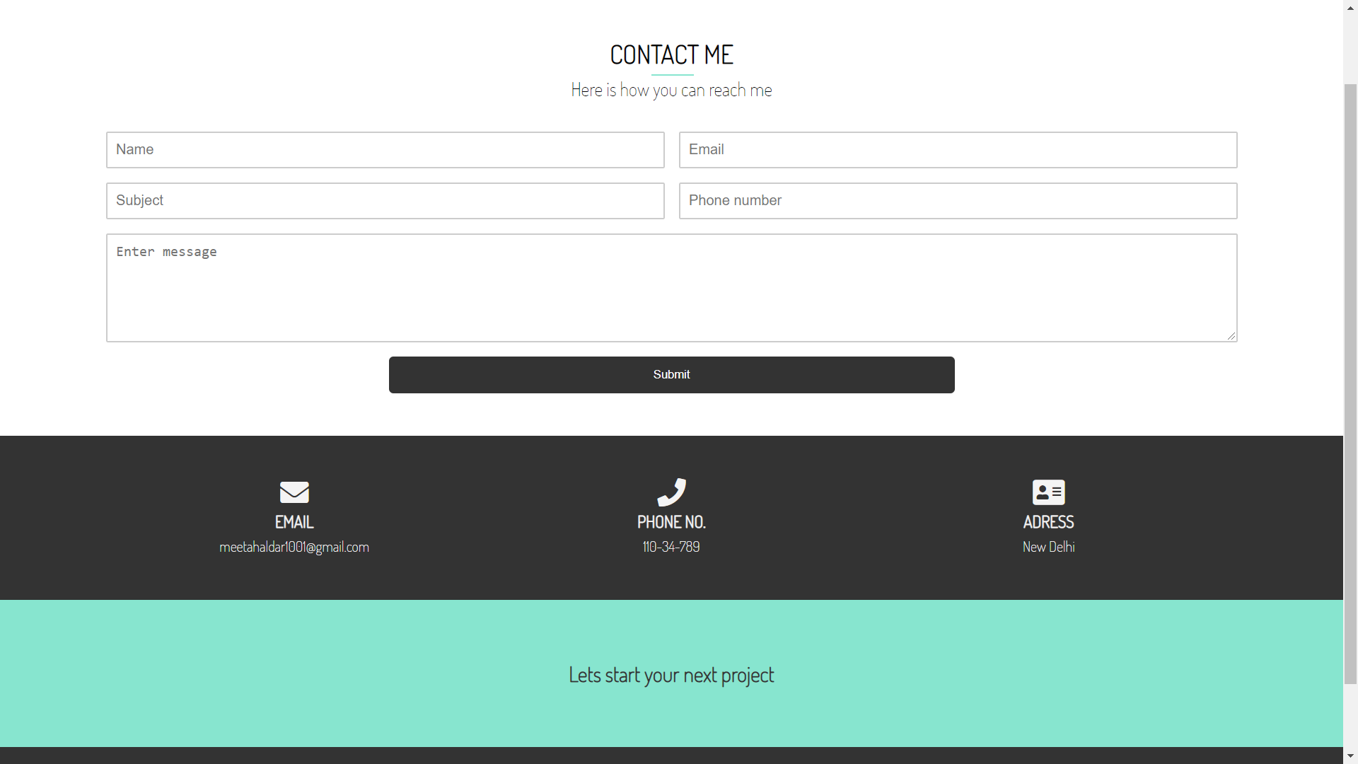GitHub - MeetaHaldar/portfolio_website: A simple portfolio website.