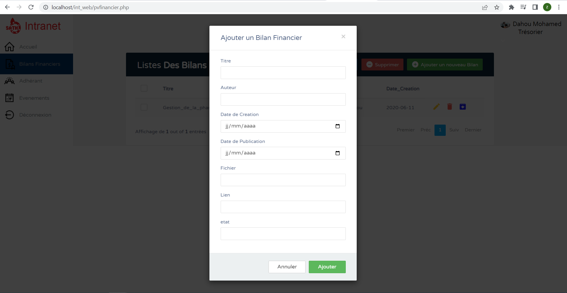 GitHub - zakidjellouli47/Intranet-website: Design and implementation of the intranet for the ...