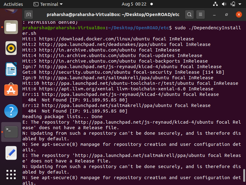 Dependency Issue · Issue #964 · The-OpenROAD-Project/OpenROAD · GitHub