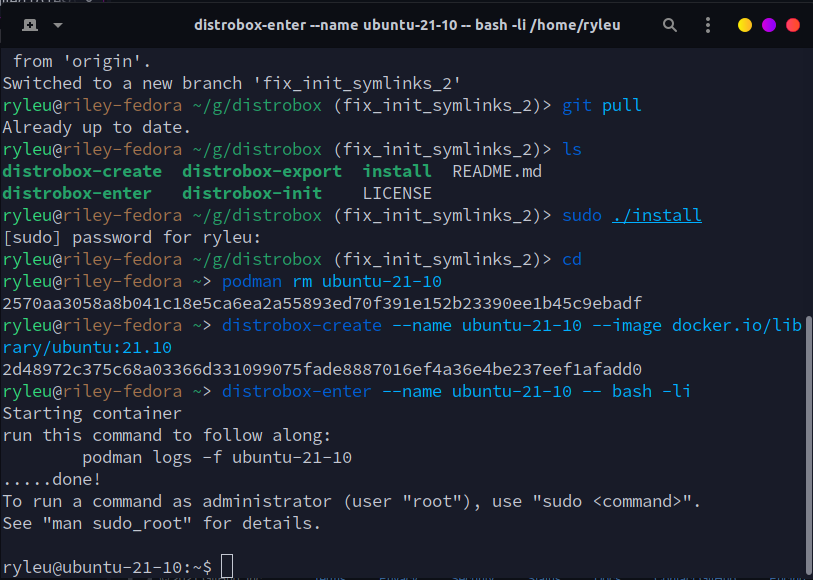 [Error] Failed to resolve names for Ubuntu archives · Issue #19 · 89luca89/distrobox · GitHub