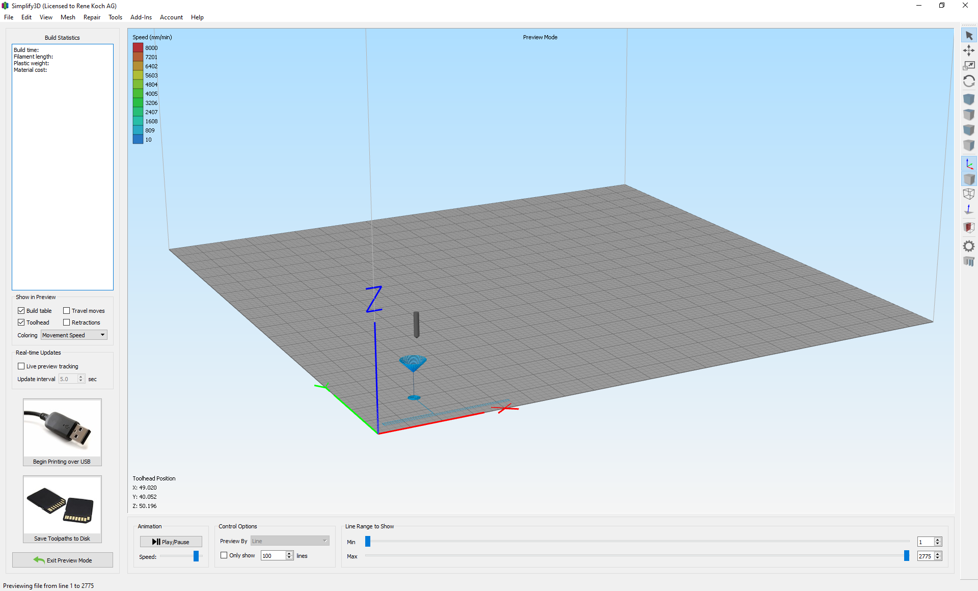 Gcode View Distorted When Opening File From · Issue 9099 · Prusa3d