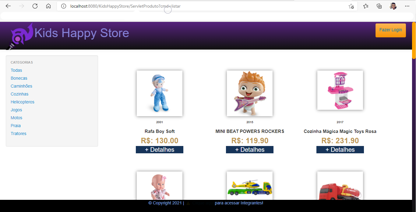 GitHub - silassanttos/KidsHappyStore