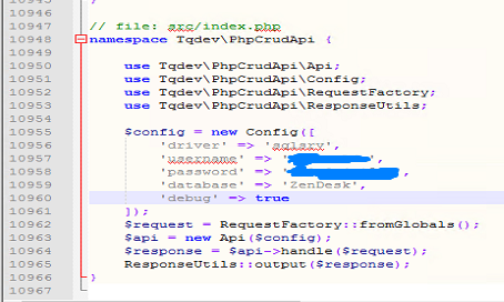 connect to a SQL SERVER 2017, but error 9999 occurs · Issue #654 · mevdschee/php-crud-api · GitHub