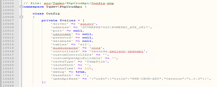 connect to a SQL SERVER 2017, but error 9999 occurs · Issue #654 · mevdschee/php-crud-api · GitHub