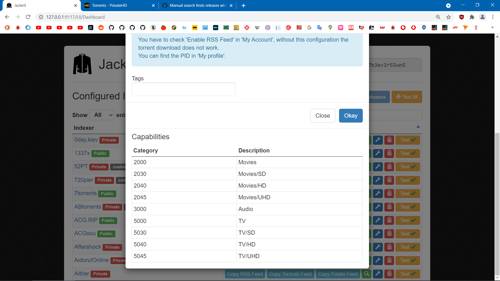 Manual search finds releases whereas sonarr does not · Issue #11991 · Jackett/Jackett · GitHub
