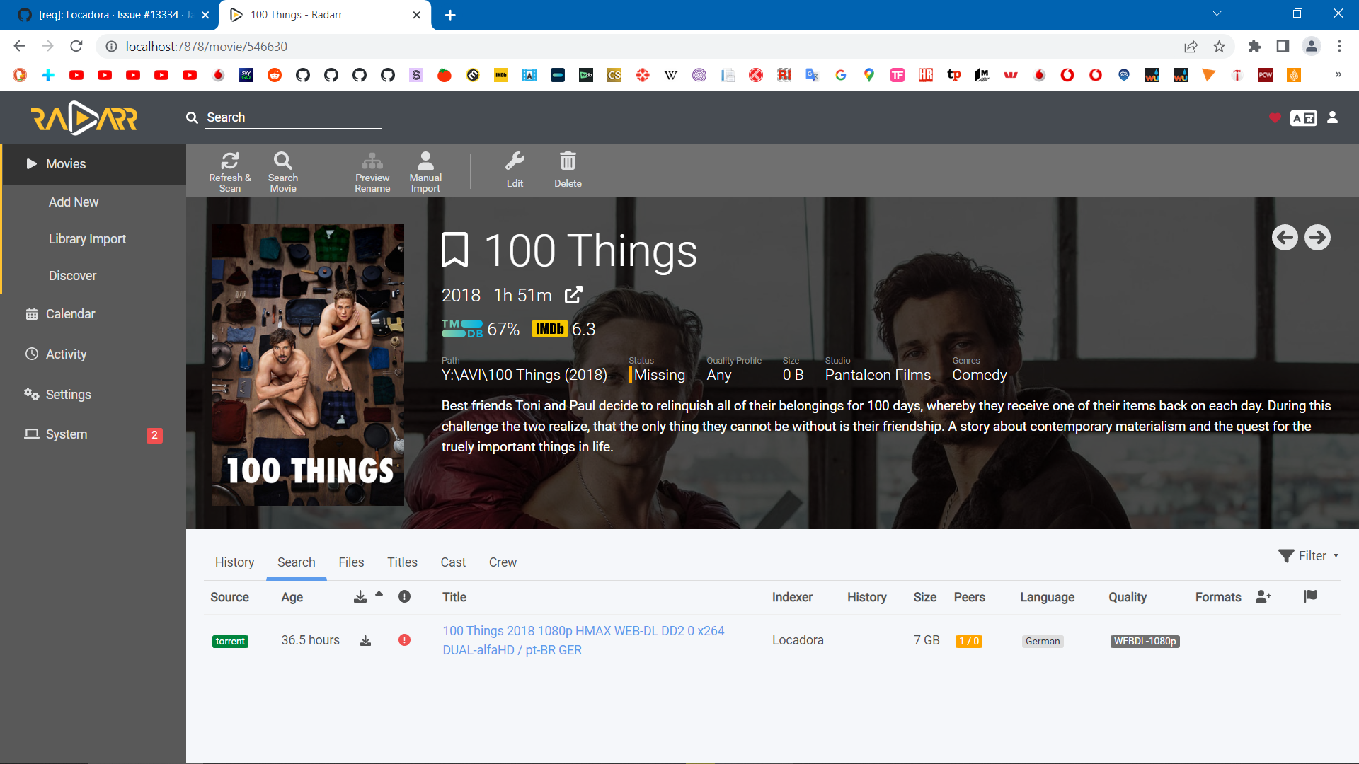 [req]: Locadora · Issue #13334 · Jackett/Jackett · GitHub