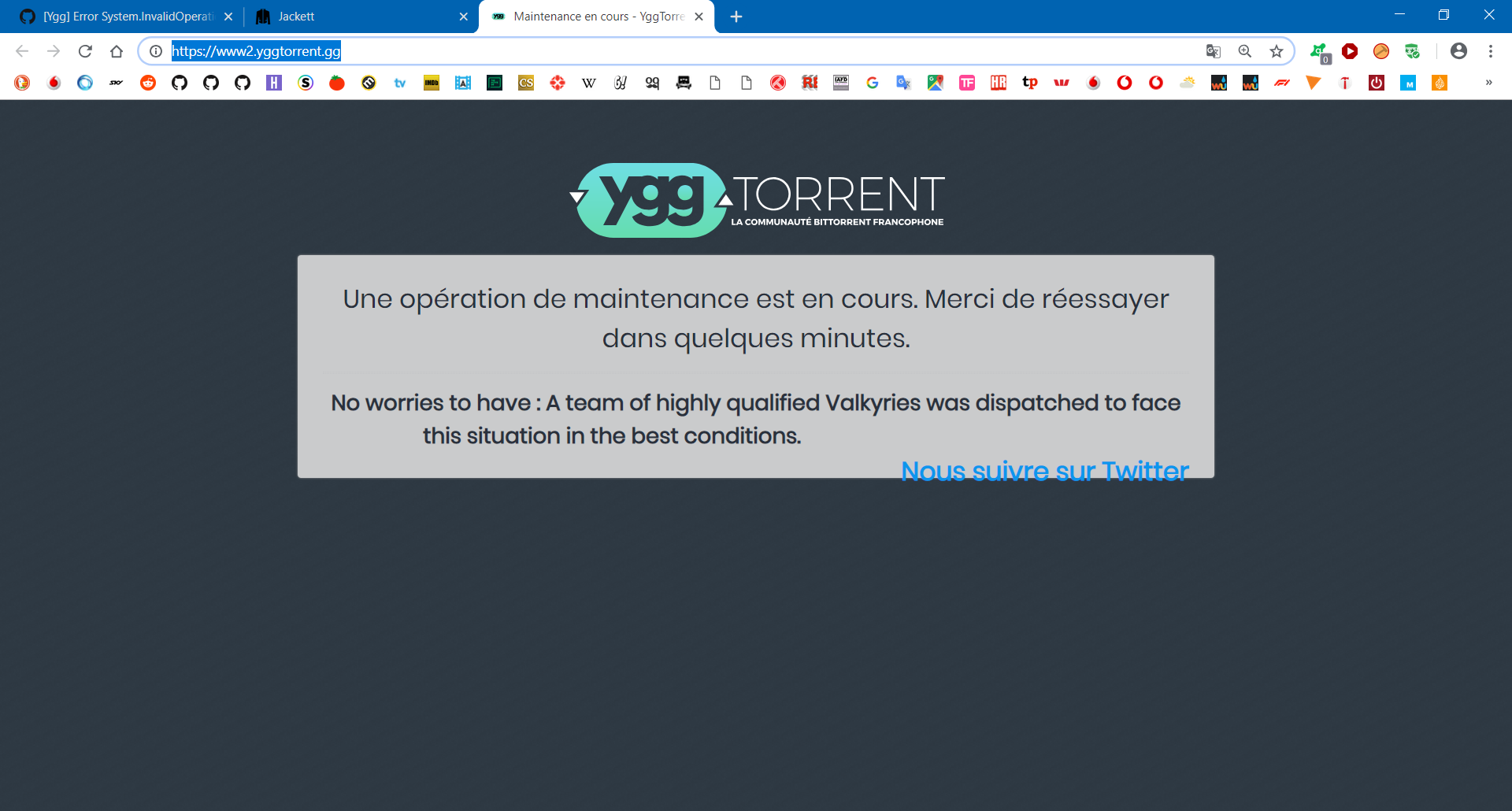 [Ygg] Error System.InvalidOperationException: Sequence contains no matching element · Issue ...